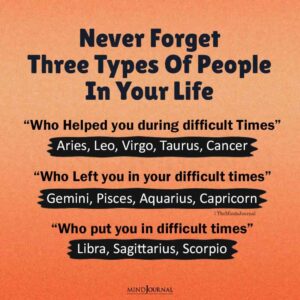 Never Forget Three Types Of People In Your Life 1). Who Helped You