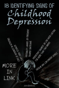 Depression In Children: 18 Identifying Signs Of Childhood Depression