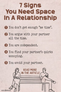 7 Signs You Need Space In A Relationship