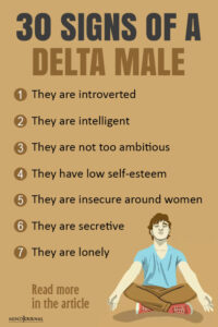 30 Characteristics And Signs Of A Delta Male Personality