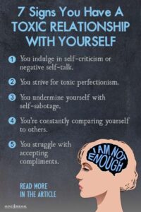 Do You Have A Toxic Relationship With Yourself: 7 Warning Signs