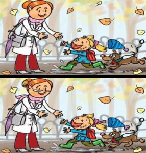 Spot The Difference Between Two Pictures, Find 10 Differences