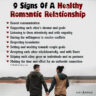 9 Signs Of A Healthy Romantic Relationship - Relationship Quotes