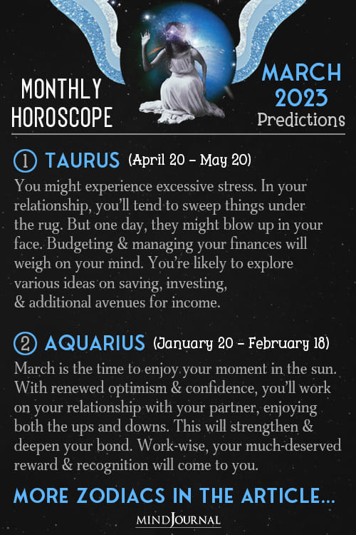 Accurate Monthly Horoscope March 2023 For 12 Zodiac Signs