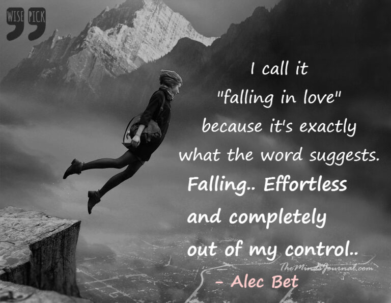 Falling. Effortless and completely out of my control – WISE PICK - The ...