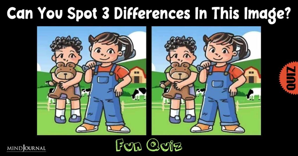 Spot The Difference In Two Friends Playing Picture: Spot 3