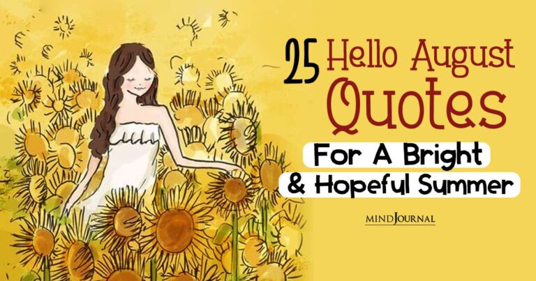 25 Hello August Quotes For A Bright And Hopeful Summer