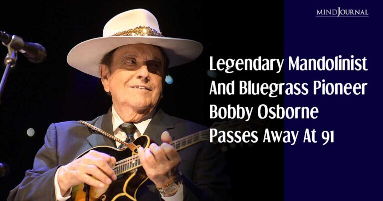 Iconic Mandolinist And Bluegrass Legend Bobby Osborne Dies At 91 - The ...