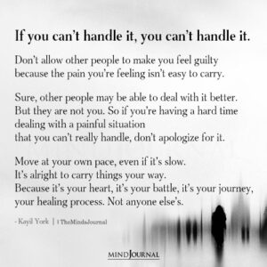 If You Can't Handle It, You Can't Handle It - Kayil York Quotes