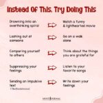 Instead Of This, Try Doing This - Mental Health Quotes