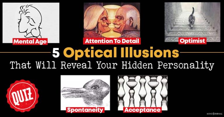 5 Optical Illusions To Test Your Personality: Interesting QUIZ