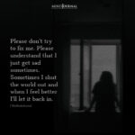 Please Don't Try To Fix Me - 2am Thoughts