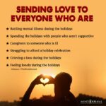 Sending Love To Everyone Who Are - Mental Health Quotes