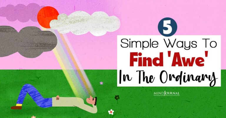 5 Simple Ways Of Finding Awe In Life