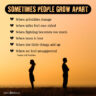 Sometimes People Grow Apart - Ivana And Andrew Quotes