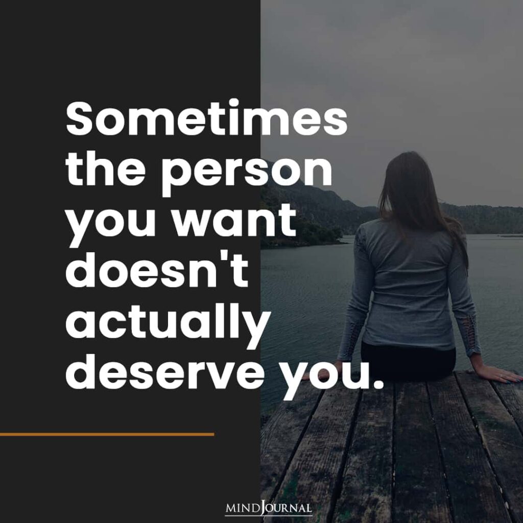 Sometimes The Person You Want.
