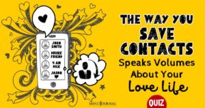 The Way You Save Contacts Reveals Your Love Life: 6 Results