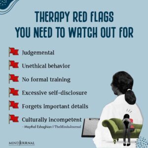 Therapy Red Flags You Need To Watch Out For - Maythal Eshaghian Quotes
