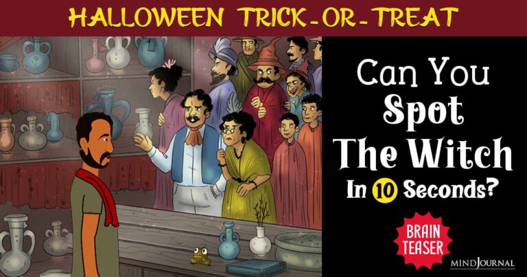 Spot The Witch In The Picture In 10 Seconds: Fun Halloween Quiz