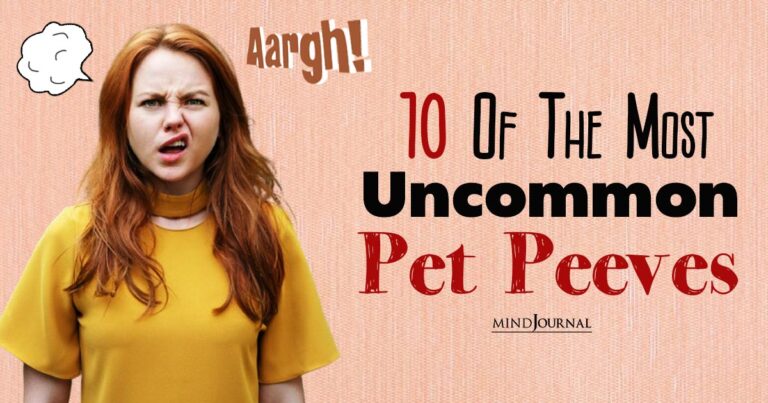 10 Most Uncommon Pet Peeves: The Oddities Of Irritation
