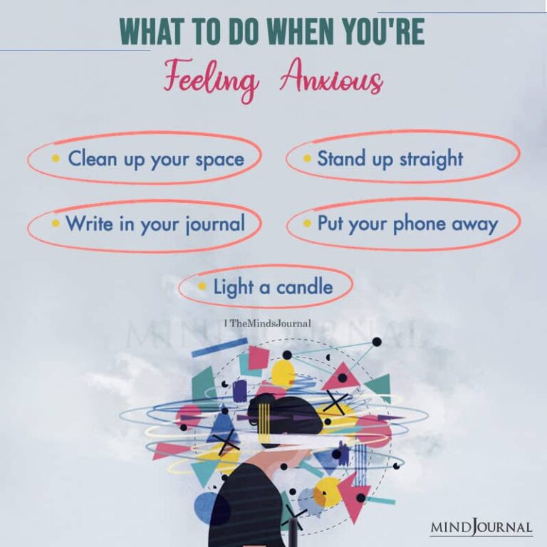 What To Do When You're Feeling Anxious