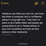 Whatever You Think You Can't Do - Motivational Quotes