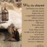 Why She Stayed And Before You Ask Her Why She Stayed