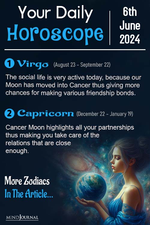 Your Daily Horoscope: 6 June 2024 - The Minds Journal