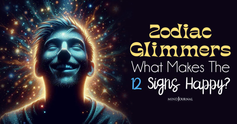 Zodiac Glimmers: What Makes The 12 Signs Happy
