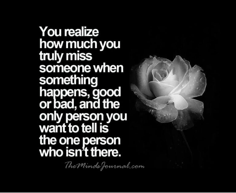 How To Stop Missing Someone: 8 Steps To Finding Resolution