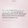 Don’t Worry if People Think You’re Crazy - Jennifer Elisabeth Quotes
