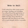 Note to Self - Wisdom Quotes - The Minds Journal