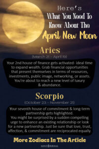 April New Moon Horoscope: Accurate Predictions For 12 Zodiacs