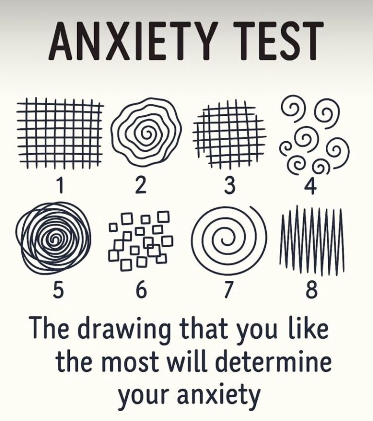 New Drawing Personality Test Reveals 8 Anxiety Patterns!