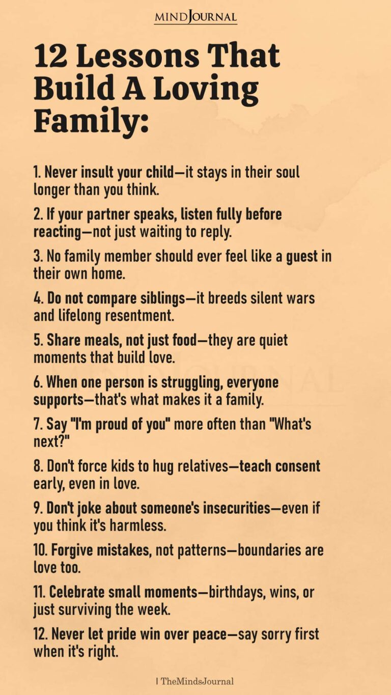 How to Build a Loving Family: 12 Essential Lessons for Lasting Connection