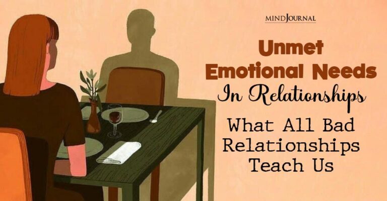 Unmet Emotional Needs in Relationships: The Real Issue