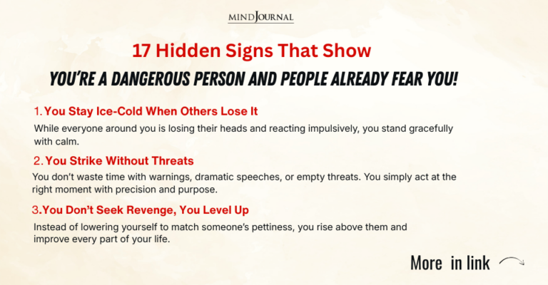 17 Clear Signs of a Dangerous Person (Quiet but Powerful)