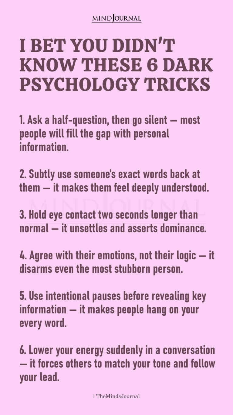 Dark Psychology Tricks: 6 Subtle Manipulation Tactics You Didn’t Notice